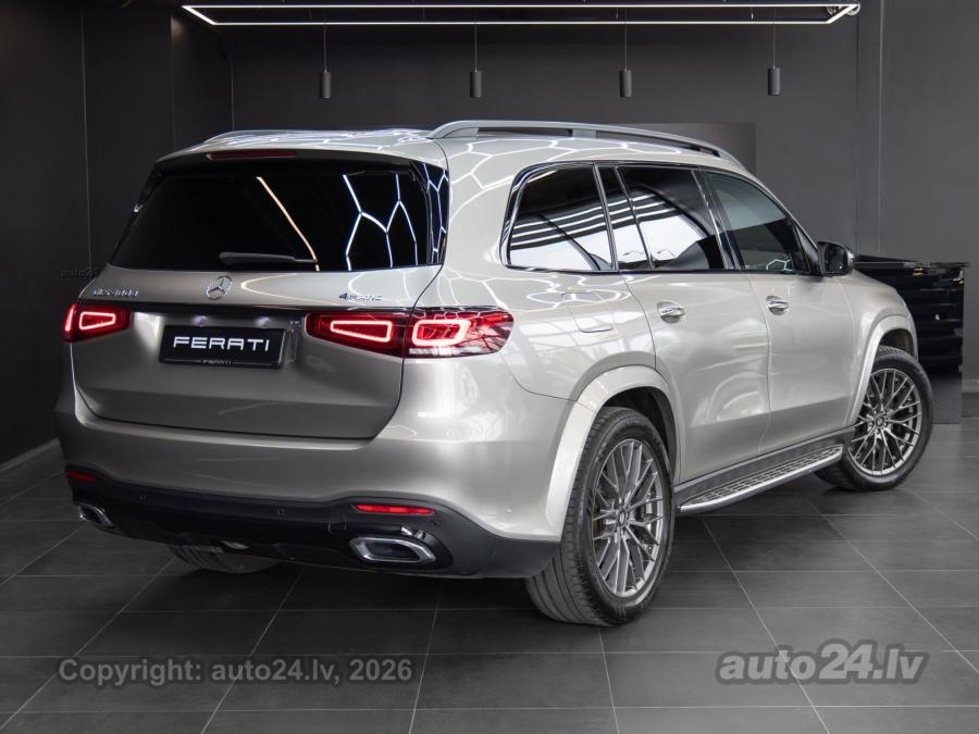 Grey Mercedes-Benz GLS-Class 2022 in Tallinn, with an engine capacity of 2.90 L and mileage of 125 thousand km for 74990 €, photo 3 on AUTOMOTO.COM.LV
