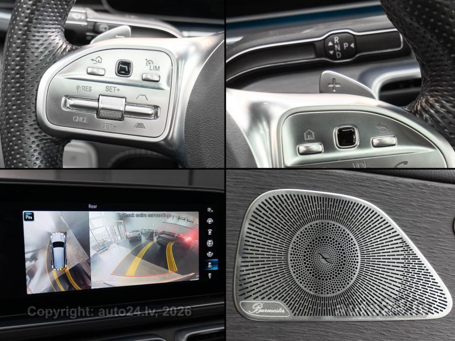 Grey Mercedes-Benz GLS-Class 2022 in Tallinn, with an engine capacity of 2.90 L and mileage of 125 thousand km for 74990 €, photo 10 on AUTOMOTO.COM.LV