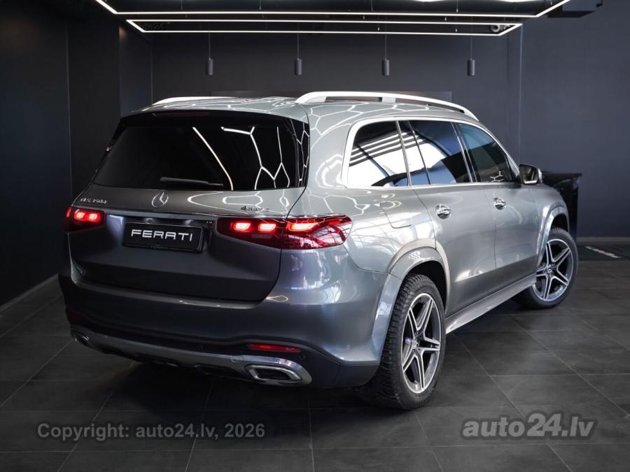 Pelēks Mercedes-Benz GLS-Class 2024 Tallina, ar dzinēja tilpumu 3.00 L un nobraukumu 3 tūkst. km par 121900 €, foto 2 vietnē AUTOMOTO.COM.LV