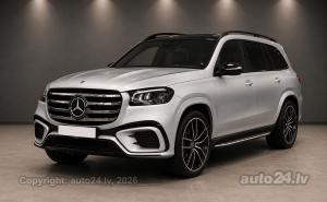 Grey Mercedes-Benz GLS-Class 2024 in Tallinn, with an engine capacity of 3.00 L and mileage of 8 thousand km for 87900 €, photo  on AUTOMOTO.COM.LV