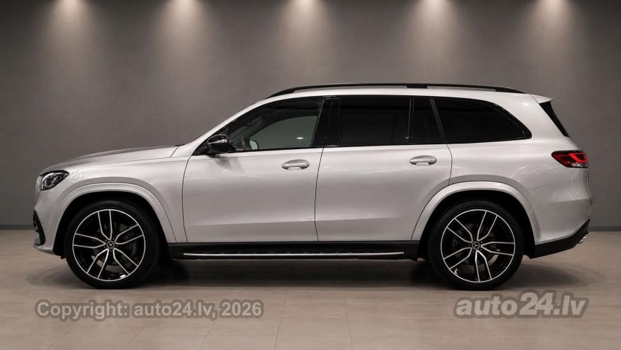 Grey Mercedes-Benz GLS-Class 2024 in Tallinn, with an engine capacity of 3.00 L and mileage of 8 thousand km for 87900 €, photo 3 on AUTOMOTO.COM.LV