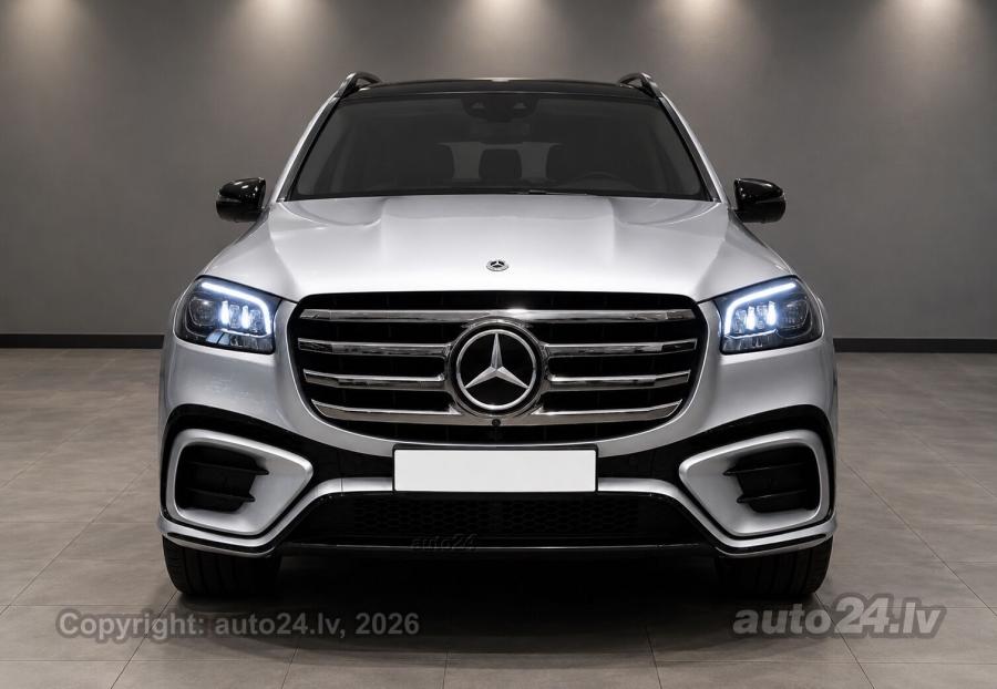 Grey Mercedes-Benz GLS-Class 2024 in Tallinn, with an engine capacity of 3.00 L and mileage of 8 thousand km for 87900 €, photo 5 on AUTOMOTO.COM.LV
