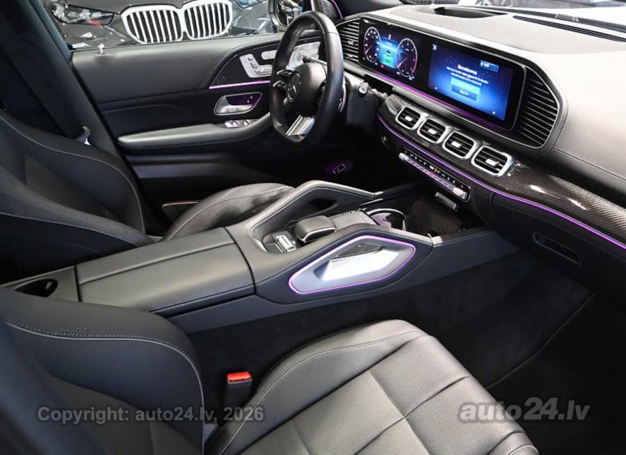 Grey Mercedes-Benz GLS-Class 2024 in Tallinn, with an engine capacity of 3.00 L and mileage of 8 thousand km for 87900 €, photo 11 on AUTOMOTO.COM.LV