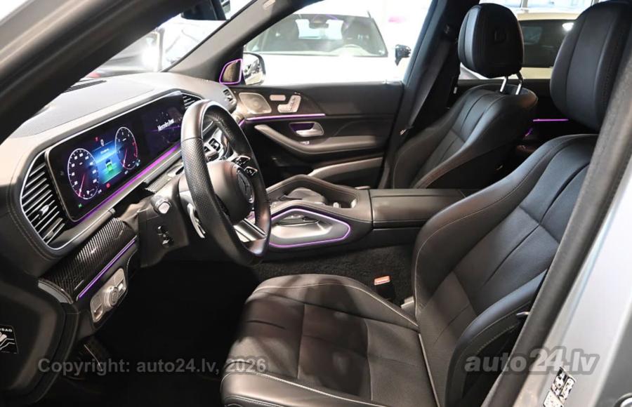 Grey Mercedes-Benz GLS-Class 2024 in Tallinn, with an engine capacity of 3.00 L and mileage of 8 thousand km for 87900 €, photo 12 on AUTOMOTO.COM.LV