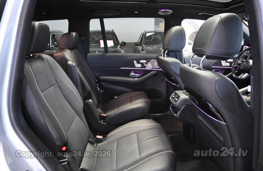 Grey Mercedes-Benz GLS-Class 2024 in Tallinn, with an engine capacity of 3.00 L and mileage of 8 thousand km for 87900 €, photo 14 on AUTOMOTO.COM.LV