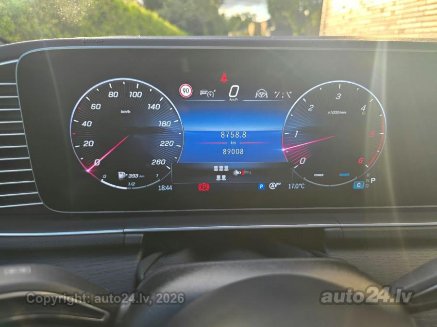 Grey Mercedes-Benz GLS-Class 2024 in Rapla, with an engine capacity of 3.00 L and mileage of 89 thousand km for 90000 €, photo 8 on AUTOMOTO.COM.LV