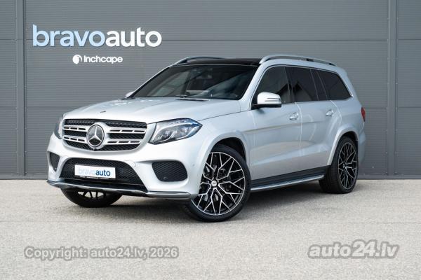 Grey Mercedes-Benz GLS-Class 2020 in Tartu, with an engine capacity of 3.00 L and mileage of 142 thousand km for 47900 €, photo 1 on AUTOMOTO.COM.LV