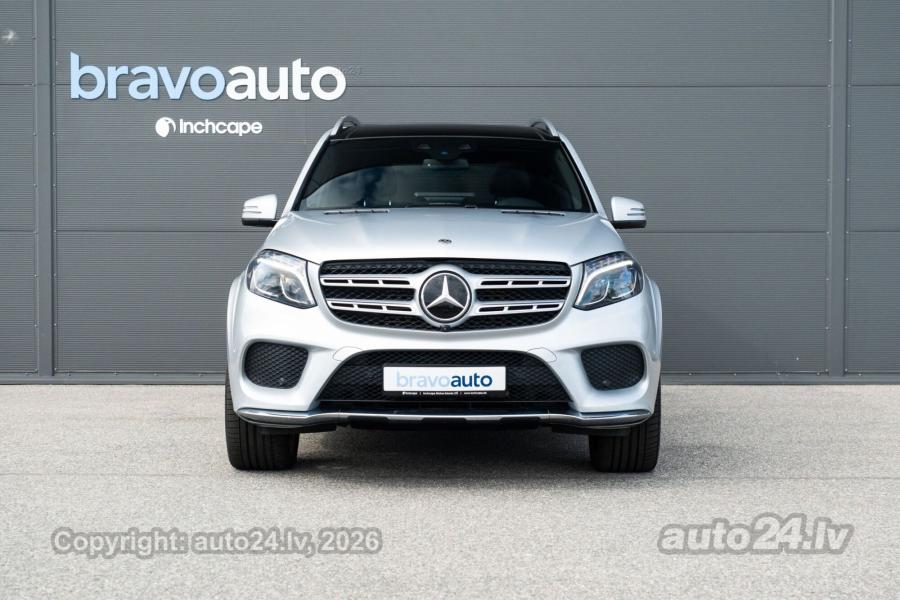 Grey Mercedes-Benz GLS-Class 2020 in Tartu, with an engine capacity of 3.00 L and mileage of 142 thousand km for 47900 €, photo 3 on AUTOMOTO.COM.LV