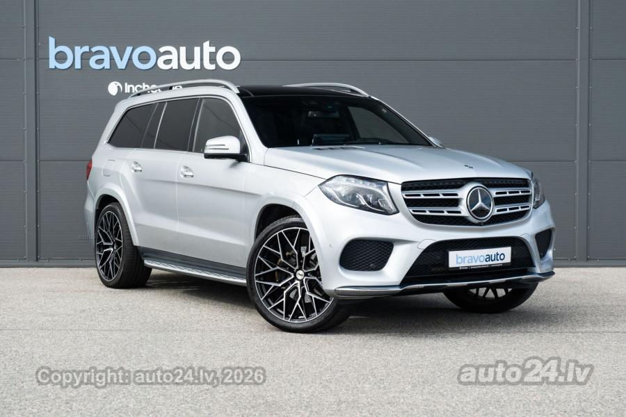 Grey Mercedes-Benz GLS-Class 2020 in Tartu, with an engine capacity of 3.00 L and mileage of 142 thousand km for 47900 €, photo 4 on AUTOMOTO.COM.LV
