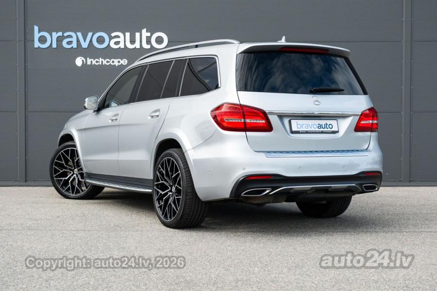 Grey Mercedes-Benz GLS-Class 2020 in Tartu, with an engine capacity of 3.00 L and mileage of 142 thousand km for 47900 €, photo 7 on AUTOMOTO.COM.LV