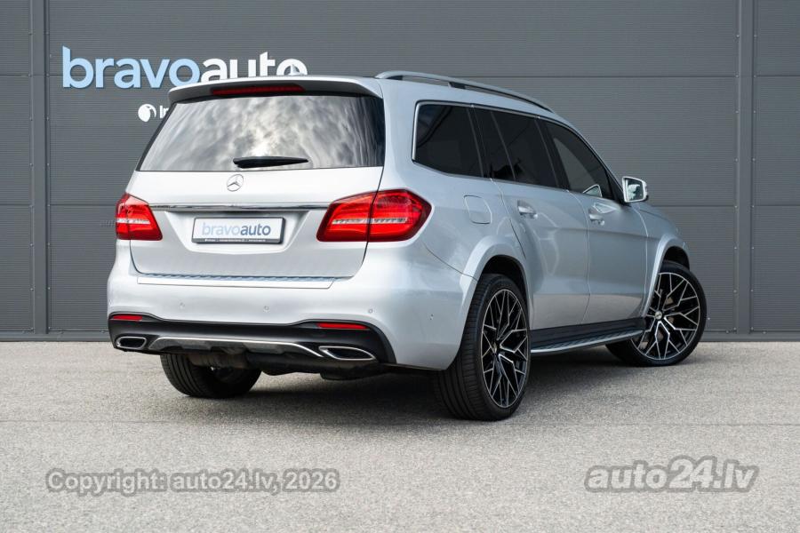 Grey Mercedes-Benz GLS-Class 2020 in Tartu, with an engine capacity of 3.00 L and mileage of 142 thousand km for 47900 €, photo 9 on AUTOMOTO.COM.LV