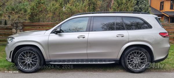 Grey Mercedes-Benz GLS-Class 2022 in Tallinn, with an engine capacity of 2.90 L and mileage of 122 thousand km for 73160 €, photo 3 on AUTOMOTO.COM.LV