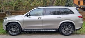 Pelēks Mercedes-Benz GLS-Class 2022 Tallina, ar dzinēja tilpumu 2.90 L un nobraukumu 122 tūkst. km par 73160 €, foto 4 vietnē AUTOMOTO.COM.LV