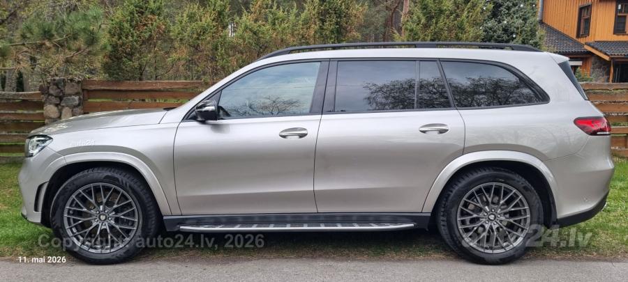 Pelēks Mercedes-Benz GLS-Class 2022 Tallina, ar dzinēja tilpumu 2.90 L un nobraukumu 122 tūkst. km par 73160 €, foto 4 vietnē AUTOMOTO.COM.LV
