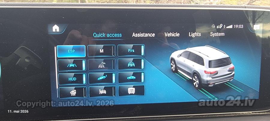 Pelēks Mercedes-Benz GLS-Class 2022 Tallina, ar dzinēja tilpumu 2.90 L un nobraukumu 122 tūkst. km par 73160 €, foto 22 vietnē AUTOMOTO.COM.LV