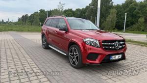 Sarkans Mercedes-Benz GLS-Class 2018 Tallina, ar dzinēja tilpumu 3.00 L un nobraukumu 148 tūkst. km par 44900 €, foto 3 vietnē AUTOMOTO.COM.LV
