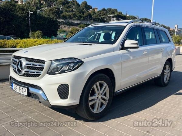White Mercedes-Benz GLS-Class 2016 in Tallinn, with an engine capacity of 3.00 L and mileage of 251 thousand km for 24000 €, photo 1 on AUTOMOTO.COM.LV