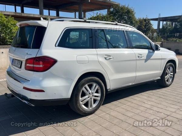 White Mercedes-Benz GLS-Class 2016 in Tallinn, with an engine capacity of 3.00 L and mileage of 251 thousand km for 24000 €, photo 6 on AUTOMOTO.COM.LV