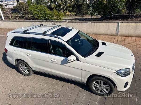 White Mercedes-Benz GLS-Class 2016 in Tallinn, with an engine capacity of 3.00 L and mileage of 251 thousand km for 24000 €, photo 7 on AUTOMOTO.COM.LV