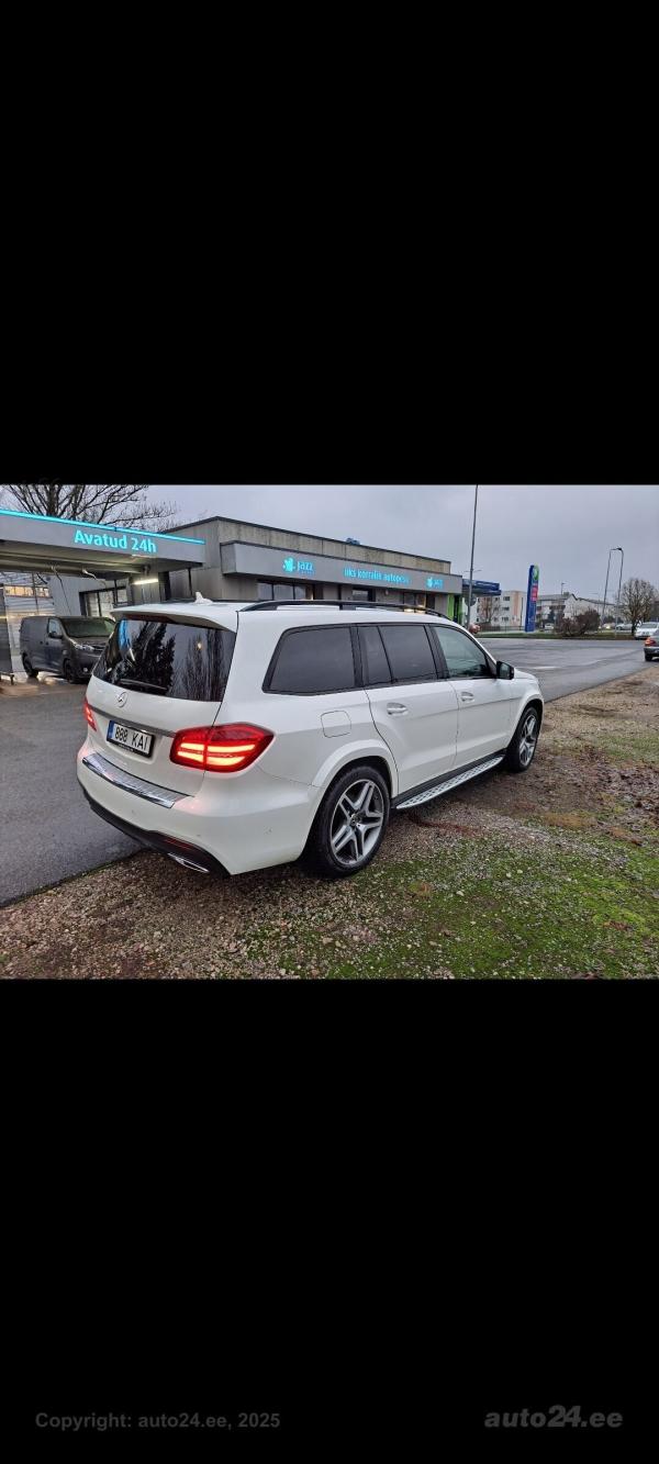 Balts Mercedes-Benz GLS-Class 2017 Tallina, ar dzinēja tilpumu 3.00 L un nobraukumu 180 tūkst. km par 48000 €, foto 2 vietnē AUTOMOTO.COM.LV
