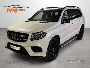 White Mercedes-Benz GLS-Class 2017 in Tallinn, with an engine capacity of 3.00 L and mileage of 201 thousand km for 35990 €, photo  on AUTOMOTO.COM.LV