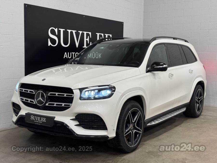 Balts Mercedes-Benz GLS-Class 2020 Tallina, ar dzinēja tilpumu 2.90 L un nobraukumu 219 tūkst. km par 57995 €, foto 1 vietnē AUTOMOTO.COM.LV