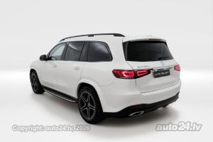White Mercedes-Benz GLS-Class 2020 in Tartu, with an engine capacity of 2.90 L and mileage of 186 thousand km for 69900 €, photo 4 on AUTOMOTO.COM.LV