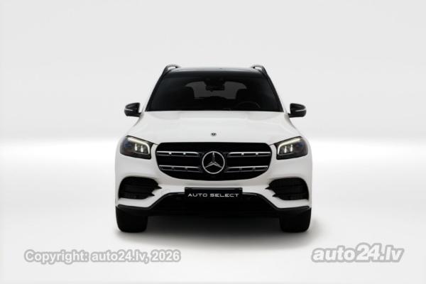 White Mercedes-Benz GLS-Class 2020 in Tartu, with an engine capacity of 2.90 L and mileage of 186 thousand km for 69900 €, photo 5 on AUTOMOTO.COM.LV