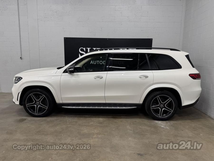 Balts Mercedes-Benz GLS-Class 2020 Tallina, ar dzinēja tilpumu 2.90 L un nobraukumu 141 tūkst. km par 69995 €, foto 4 vietnē AUTOMOTO.COM.LV