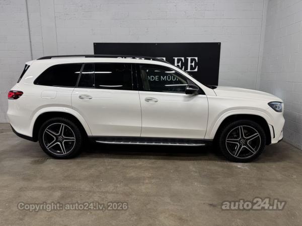 White Mercedes-Benz GLS-Class 2020 in Tallinn, with an engine capacity of 2.90 L and mileage of 141 thousand km for 69995 €, photo 6 on AUTOMOTO.COM.LV