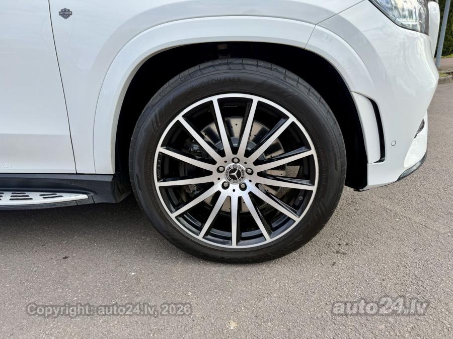 White Mercedes-Benz GLS-Class 2020 in Tallinn, with an engine capacity of 2.90 L and mileage of 137 thousand km for 62900 €, photo 10 on AUTOMOTO.COM.LV