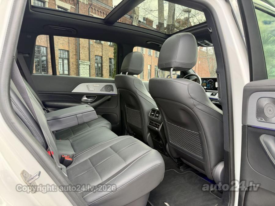White Mercedes-Benz GLS-Class 2020 in Tallinn, with an engine capacity of 2.90 L and mileage of 137 thousand km for 62900 €, photo 24 on AUTOMOTO.COM.LV
