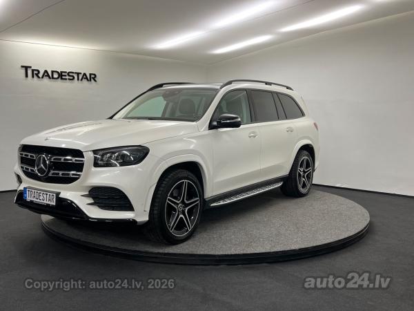 Balts Mercedes-Benz GLS-Class 2020 Pērnava, ar dzinēja tilpumu 2.90 L un nobraukumu 87 tūkst. km par 66490 €, foto 1 vietnē AUTOMOTO.COM.LV