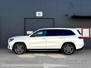 White Mercedes-Benz GLS-Class 2021 in Narva, with an engine capacity of 2.90 L and mileage of 156 thousand km for 82900 €, photo 6 on AUTOMOTO.COM.LV