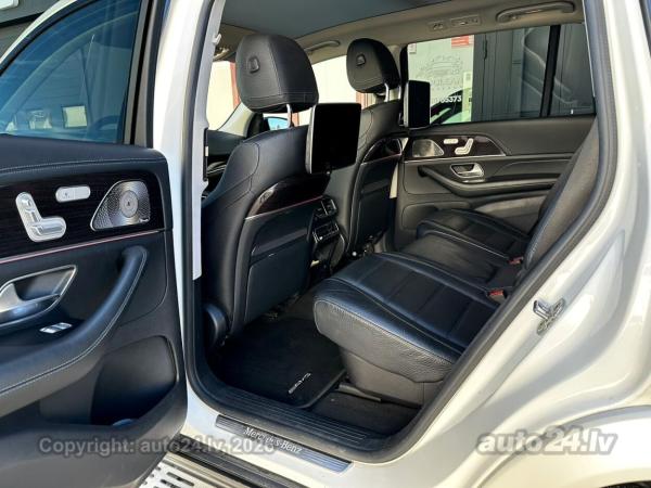 White Mercedes-Benz GLS-Class 2021 in Narva, with an engine capacity of 2.90 L and mileage of 156 thousand km for 82900 €, photo 9 on AUTOMOTO.COM.LV