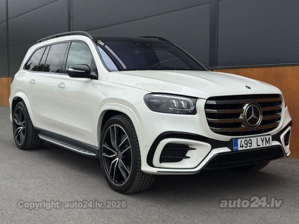 White Mercedes-Benz GLS-Class 2023 in Tallinn, with an engine capacity of 3.00 L and mileage of 56 thousand km for 93900 €, photo 3 on AUTOMOTO.COM.LV