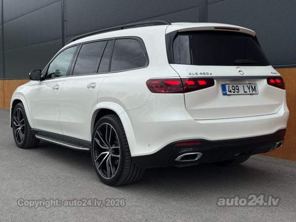 White Mercedes-Benz GLS-Class 2023 in Tallinn, with an engine capacity of 3.00 L and mileage of 56 thousand km for 93900 €, photo 4 on AUTOMOTO.COM.LV