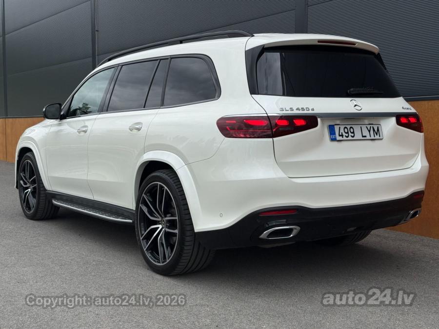 Balts Mercedes-Benz GLS-Class 2023 Tallina, ar dzinēja tilpumu 3.00 L un nobraukumu 56 tūkst. km par 93900 €, foto 5 vietnē AUTOMOTO.COM.LV