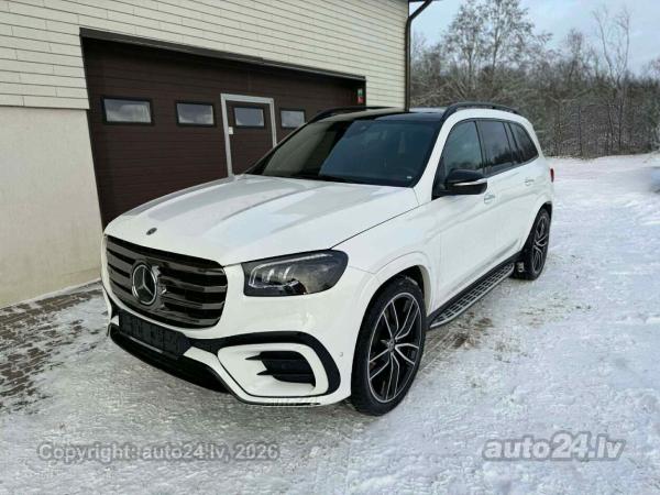 White Mercedes-Benz GLS-Class 2024 in Voru, with an engine capacity of 3.00 L and mileage of 82 thousand km for 99990 €, photo 1 on AUTOMOTO.COM.LV