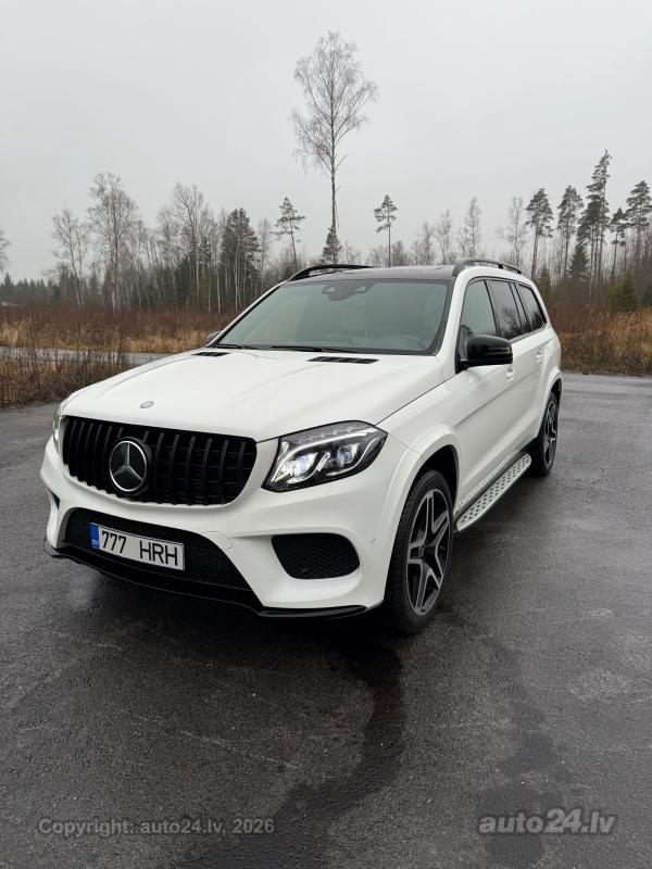 Balts Mercedes-Benz GLS-Class 2017 Tallina, ar dzinēja tilpumu 3.00 L un nobraukumu 132 tūkst. km par 39900 €, foto 1 vietnē AUTOMOTO.COM.LV