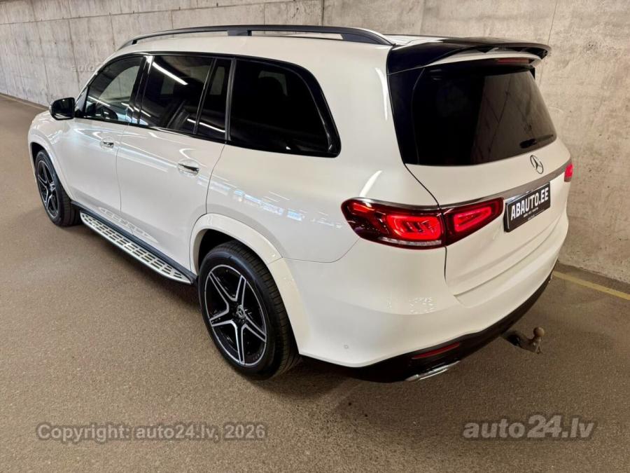 White Mercedes-Benz GLS-Class 2020 in Tallinn, with an engine capacity of 2.90 L and mileage of 149 thousand km for 67995 €, photo 2 on AUTOMOTO.COM.LV
