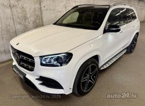 White Mercedes-Benz GLS-Class 2020 in Tallinn, with an engine capacity of 2.90 L and mileage of 149 thousand km for 67995 €, photo 3 on AUTOMOTO.COM.LV