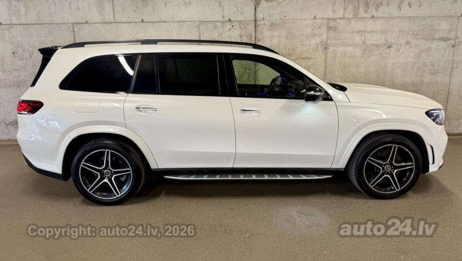 White Mercedes-Benz GLS-Class 2020 in Tallinn, with an engine capacity of 2.90 L and mileage of 149 thousand km for 67995 €, photo 22 on AUTOMOTO.COM.LV