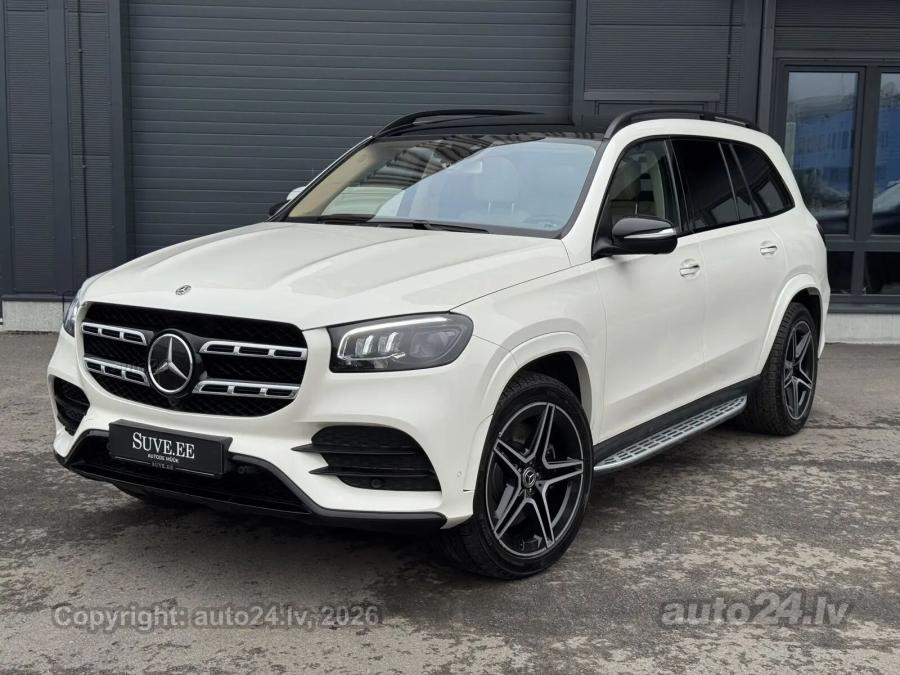 Balts Mercedes-Benz GLS-Class 2020 Tallina, ar dzinēja tilpumu 2.90 L un nobraukumu 141 tūkst. km par 69995 €, foto 3 vietnē AUTOMOTO.COM.LV