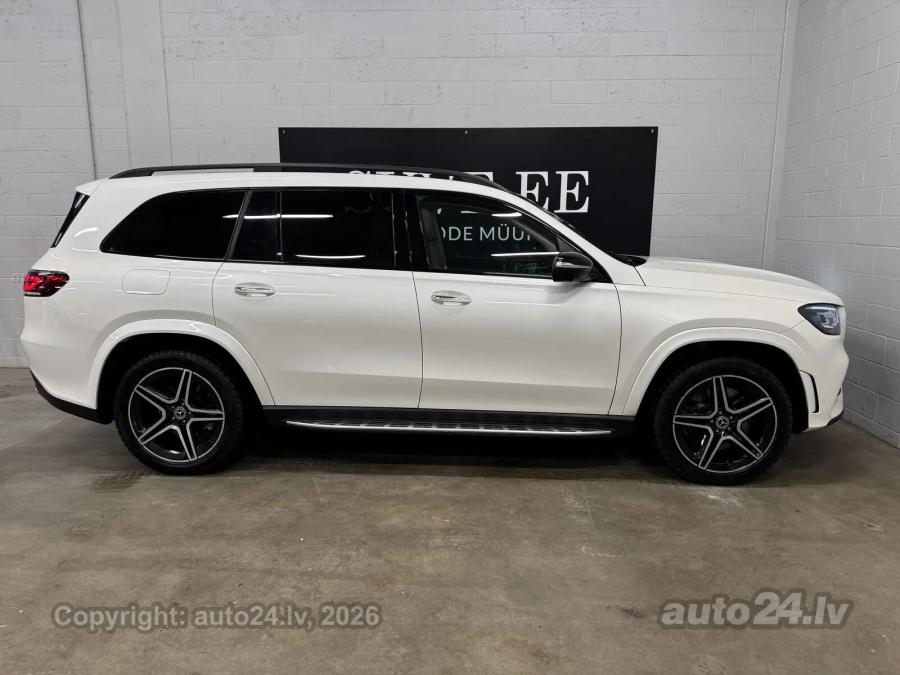 Balts Mercedes-Benz GLS-Class 2020 Tallina, ar dzinēja tilpumu 2.90 L un nobraukumu 141 tūkst. km par 69995 €, foto 7 vietnē AUTOMOTO.COM.LV