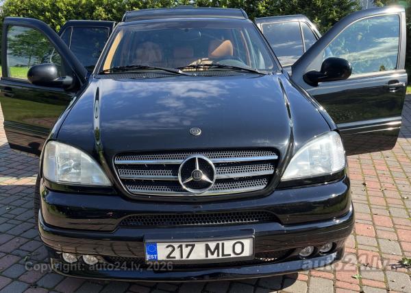 Melns Mercedes-Benz M-Class 2000 Tallina, ar dzinēja tilpumu 5.80 L un nobraukumu 181 tūkst. km par 24900 €, foto 1 vietnē AUTOMOTO.COM.LV