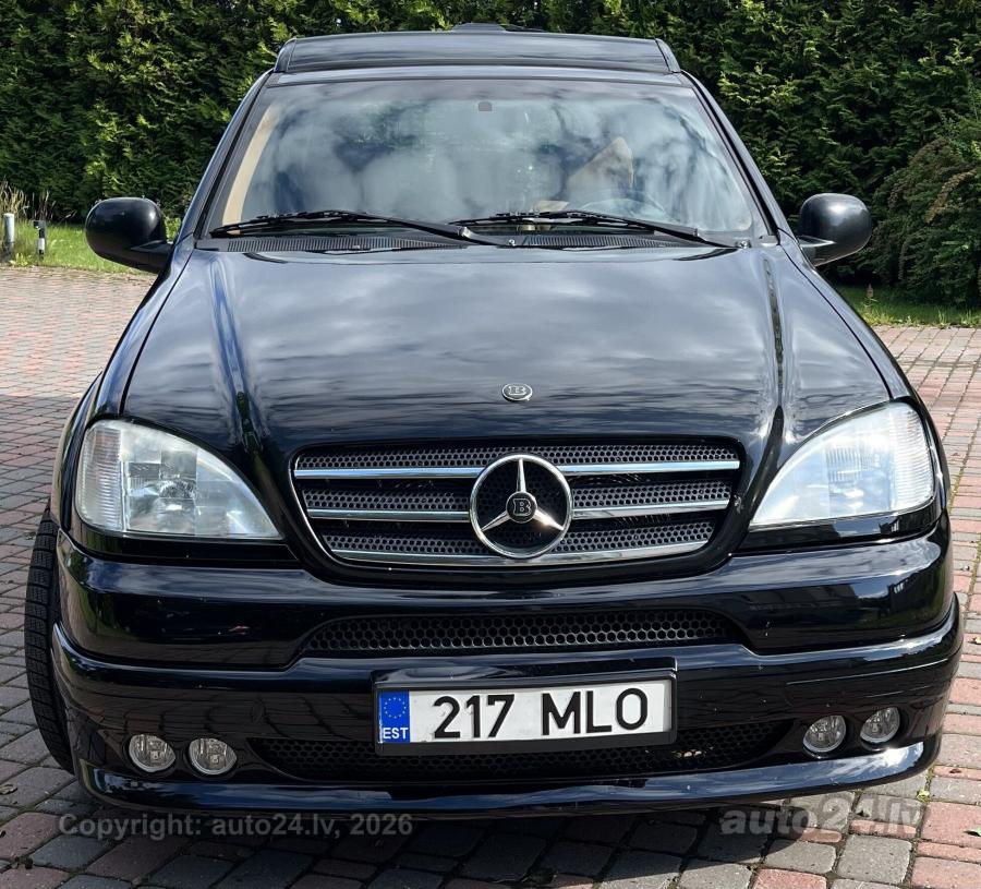 Melns Mercedes-Benz M-Class 2000 Tallina, ar dzinēja tilpumu 5.80 L un nobraukumu 181 tūkst. km par 24900 €, foto 3 vietnē AUTOMOTO.COM.LV