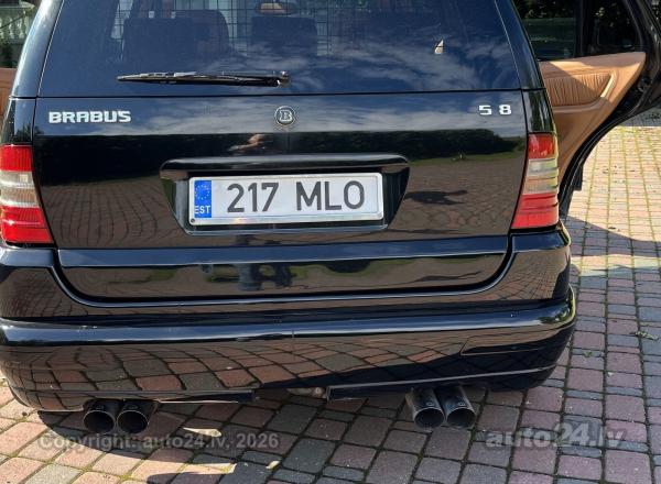 Melns Mercedes-Benz M-Class 2000 Tallina, ar dzinēja tilpumu 5.80 L un nobraukumu 181 tūkst. km par 24900 €, foto 5 vietnē AUTOMOTO.COM.LV