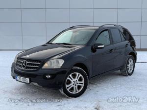 Melns Mercedes-Benz M-Class 2006 Tartu, ar dzinēja tilpumu 3.00 L un nobraukumu 320 tūkst. km par 3500 €, foto  vietnē AUTOMOTO.COM.LV