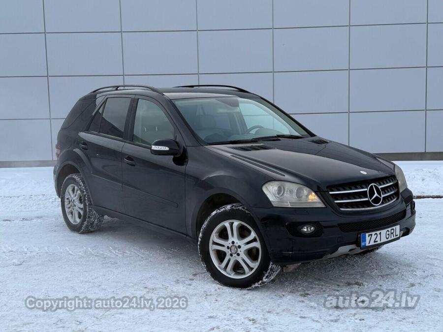 Melns Mercedes-Benz M-Class 2006 Tartu, ar dzinēja tilpumu 3.00 L un nobraukumu 320 tūkst. km par 3500 €, foto 3 vietnē AUTOMOTO.COM.LV